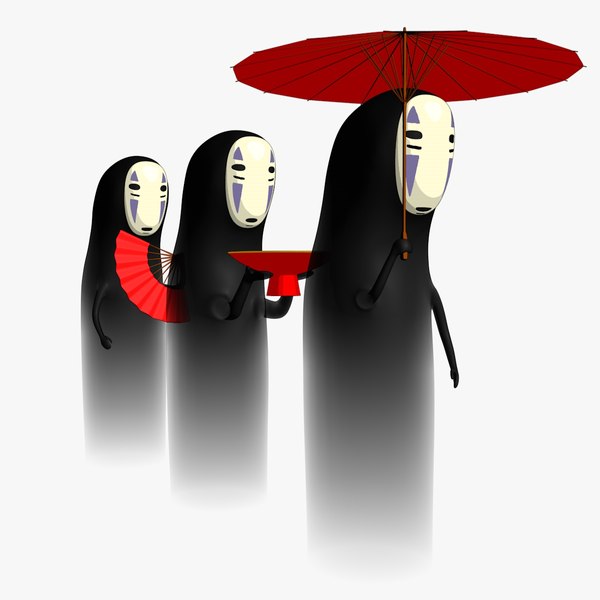 Kaonashi faceless spirit 3D - TurboSquid 1182868