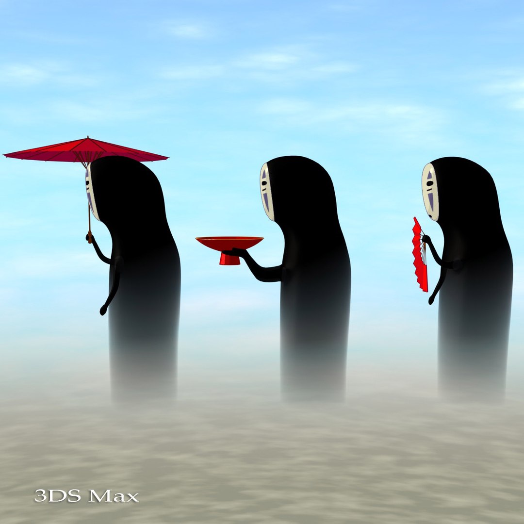 Kaonashi Faceless Spirit 3D - TurboSquid 1182868