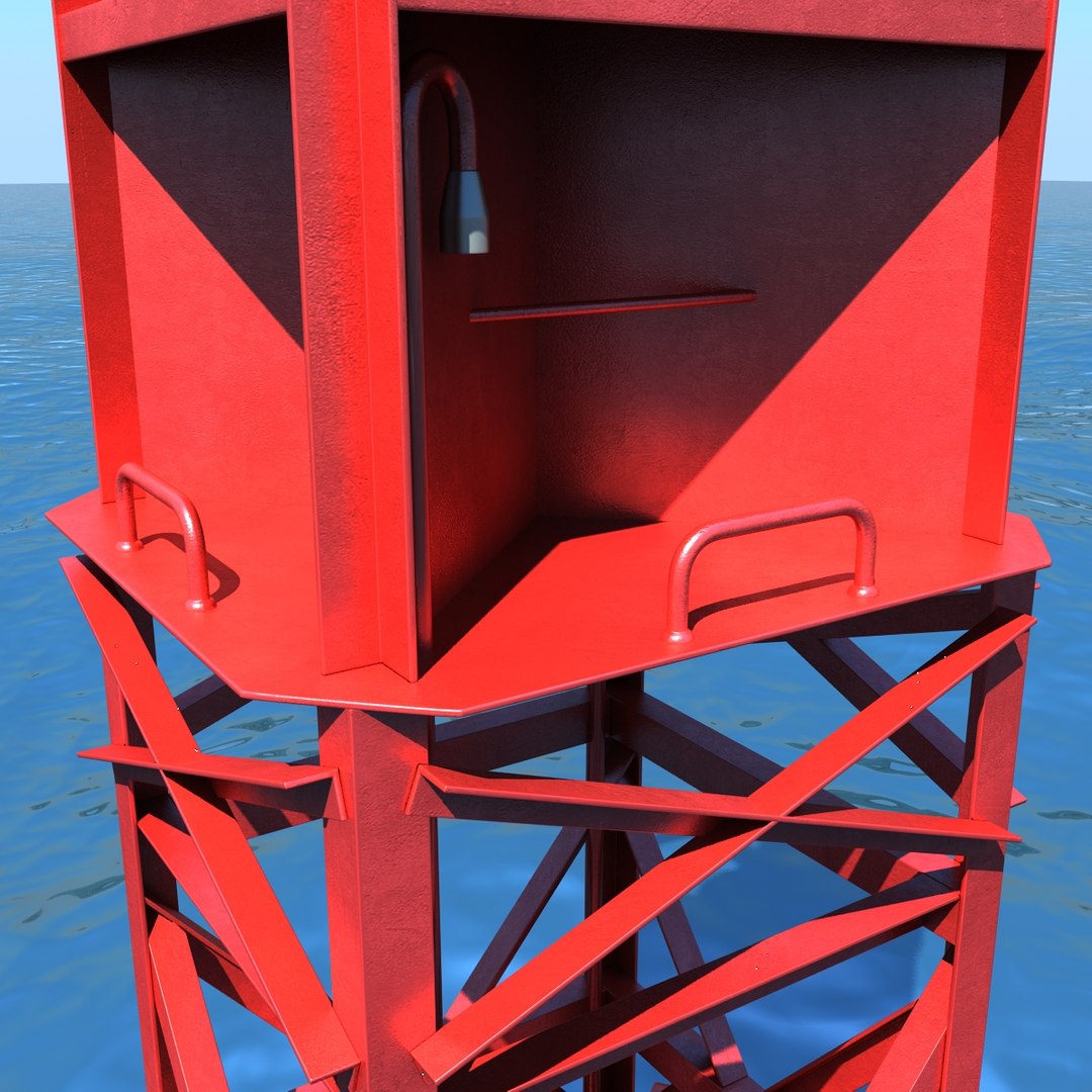 Navigational Buoy 3d Model