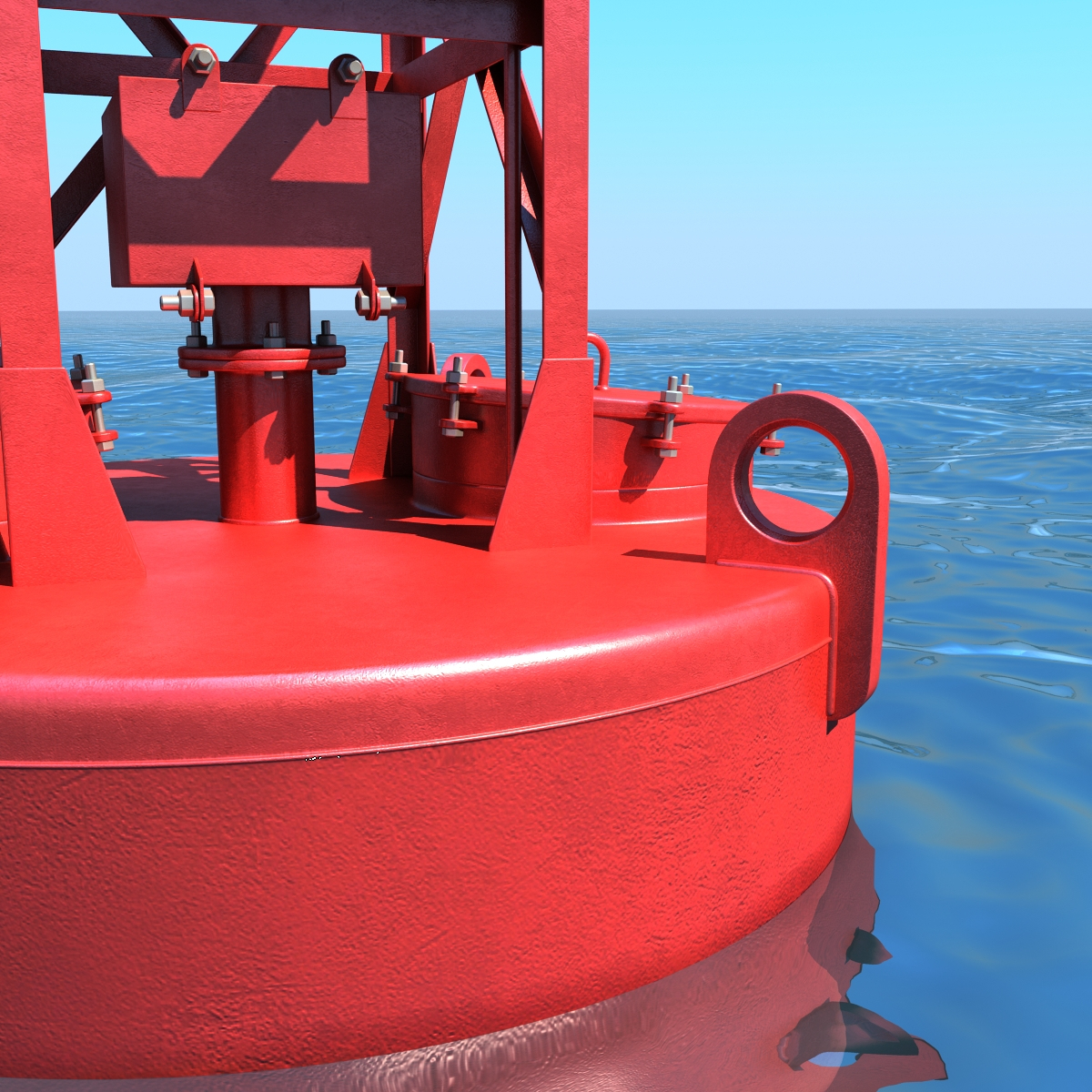 navigational buoy 3d model