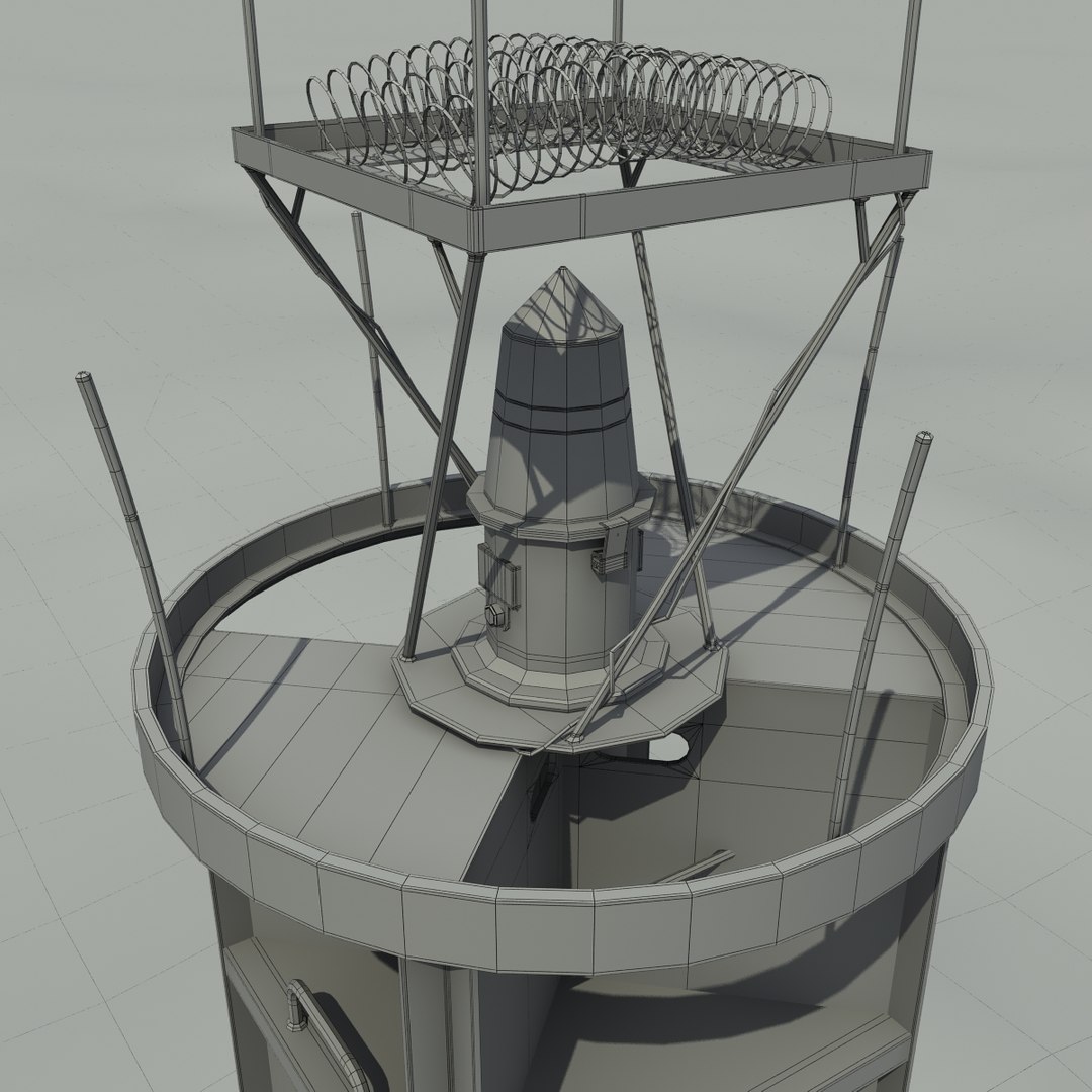 Navigational Buoy 3d Model