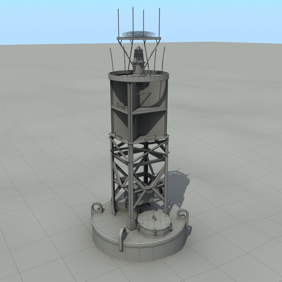 Navigational Buoy 3d Model