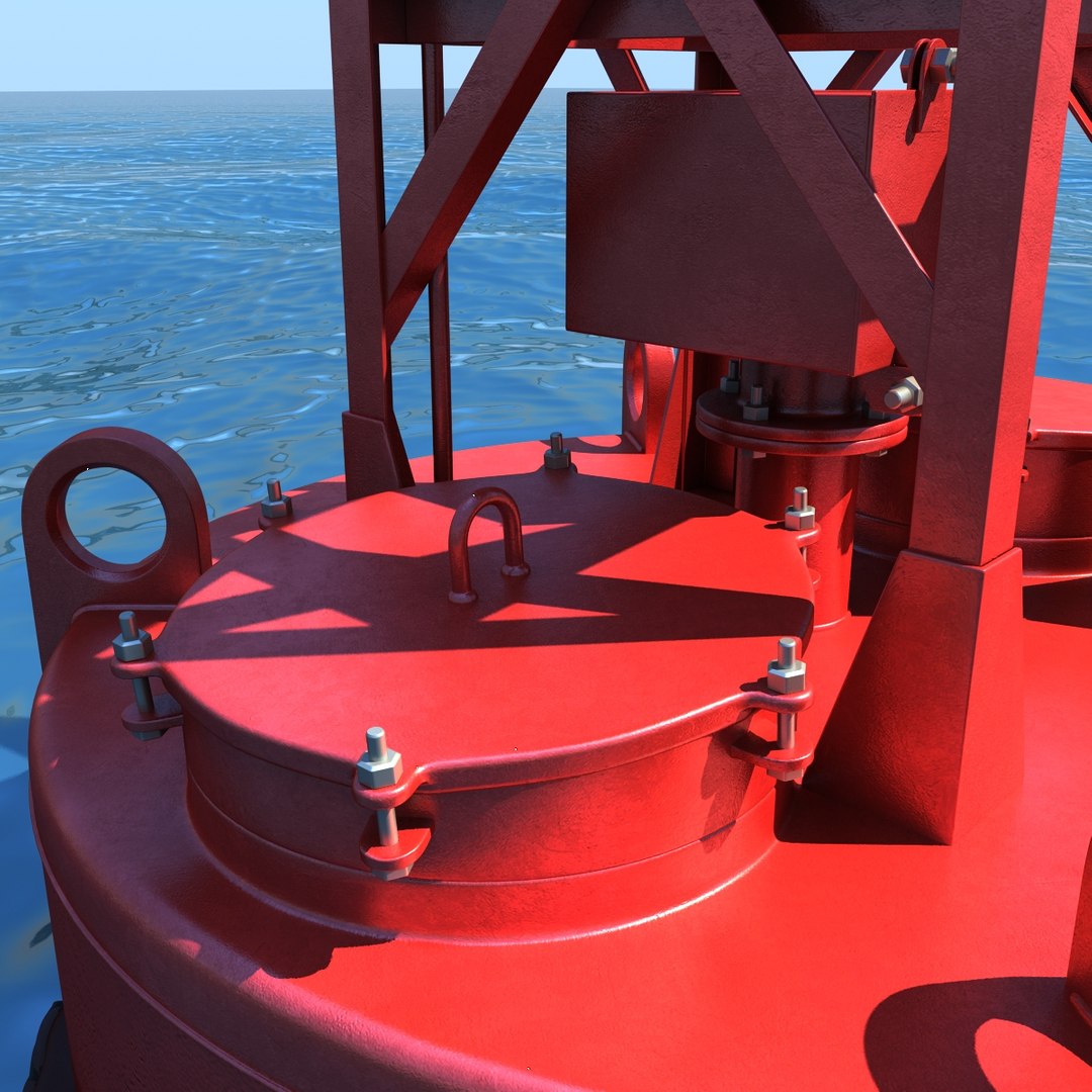 Navigational Buoy 3d Model