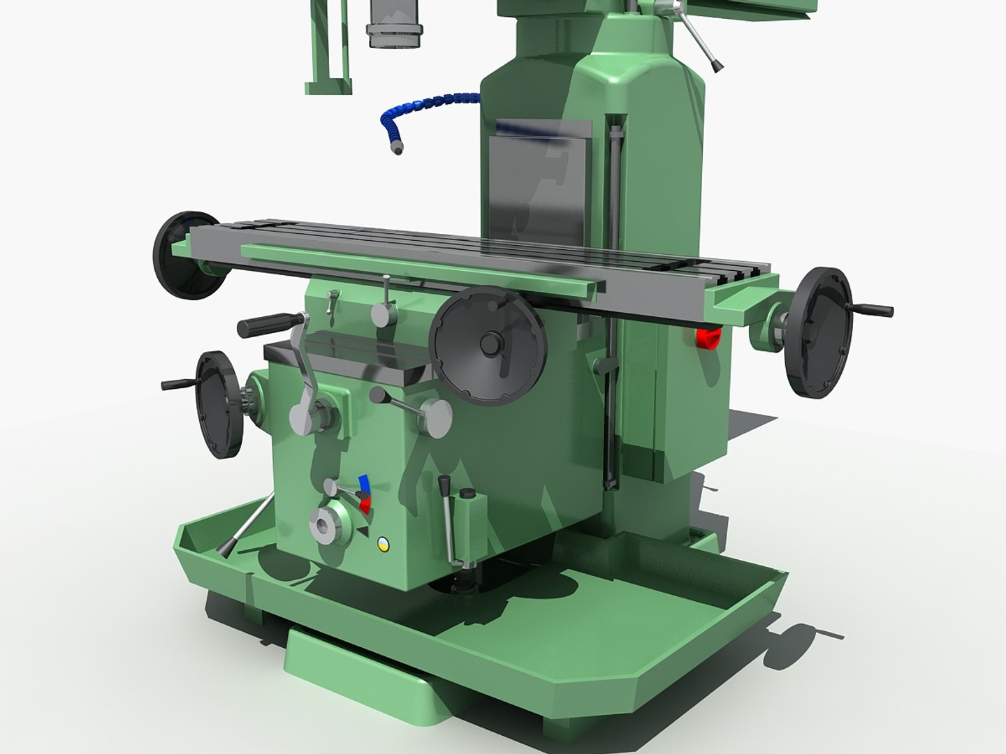 Milling Machine 3D Model - TurboSquid 1193904