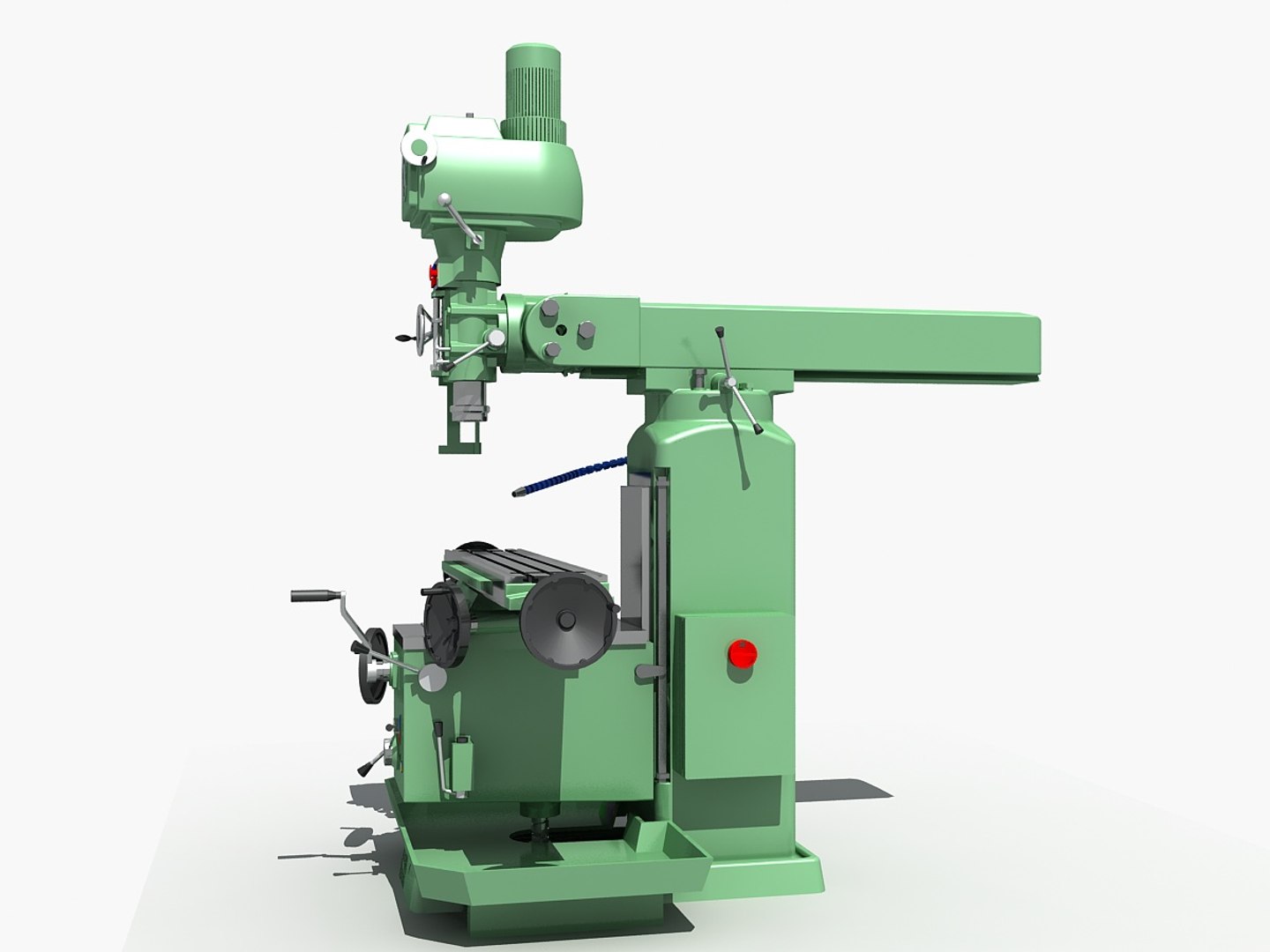 Milling Machine 3D Model - TurboSquid 1193904