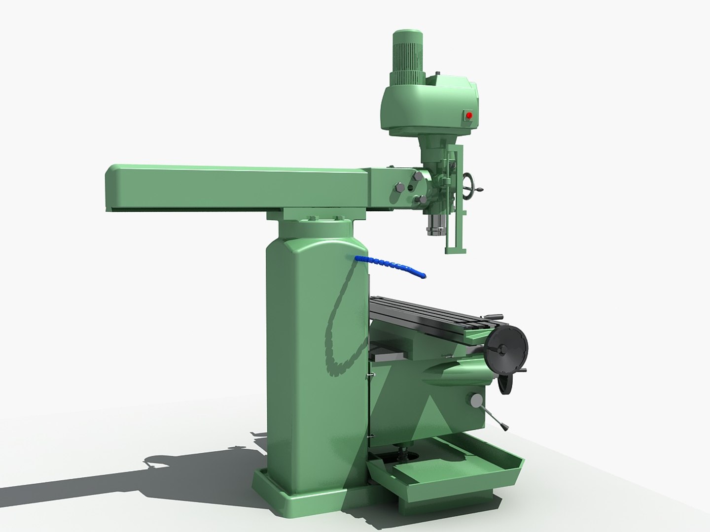 Milling Machine 3D Model - TurboSquid 1193904