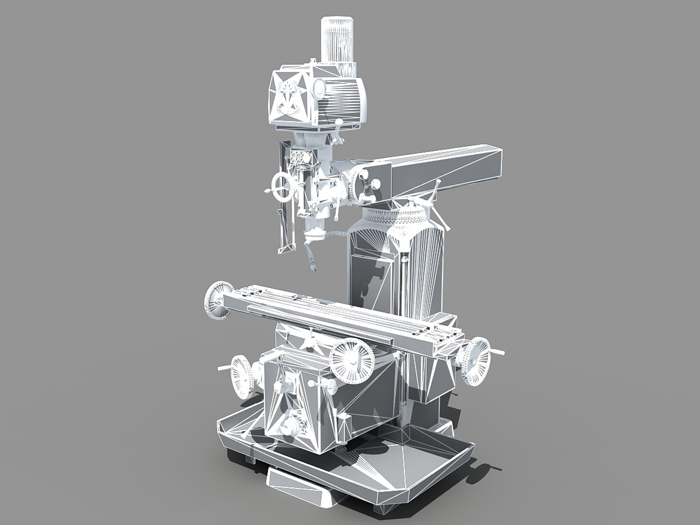 Milling Machine 3D Model - TurboSquid 1193904