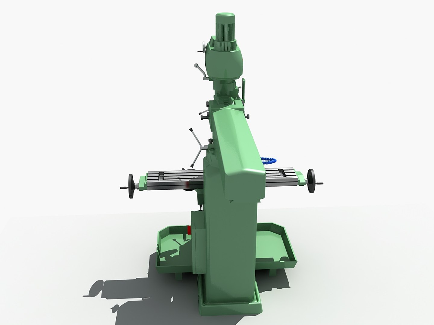 Milling Machine 3D Model - TurboSquid 1193904