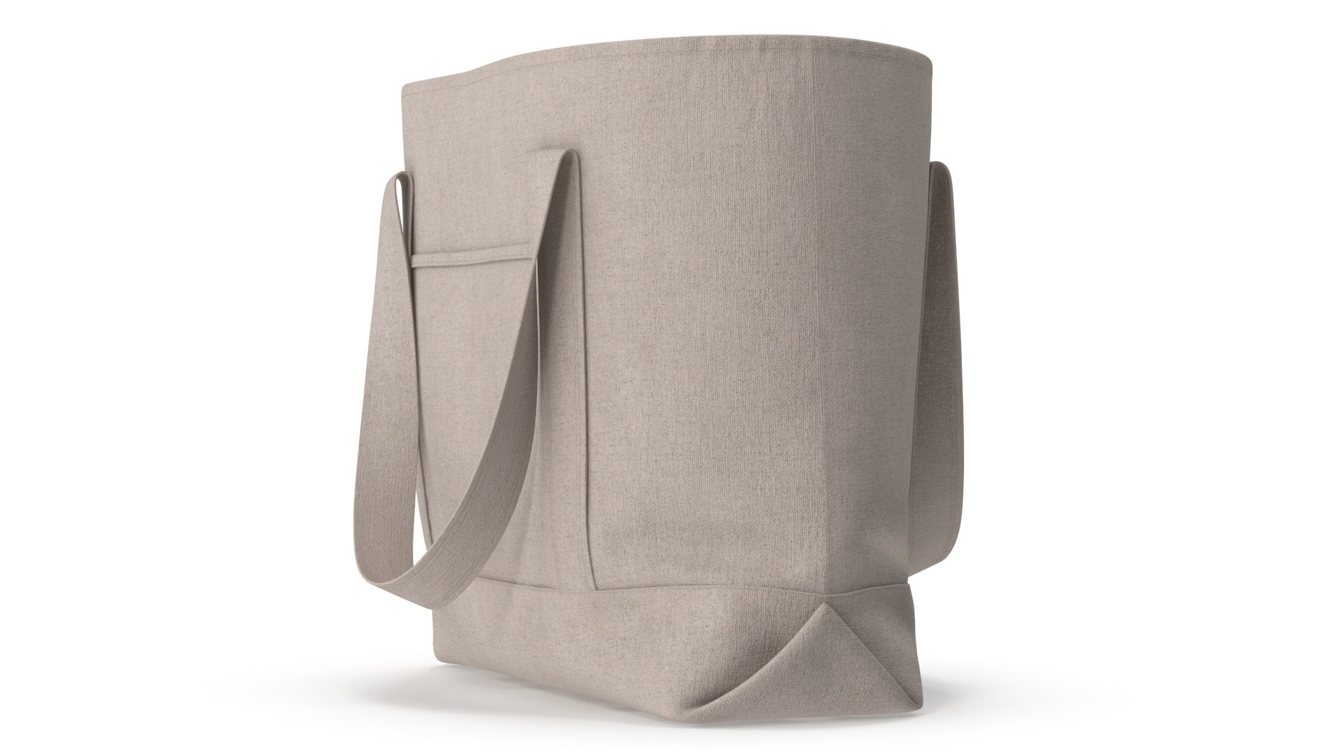 3D Canvas Tote Bag Open - TurboSquid 2287611