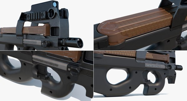modelo 3d FN P90 Arma de defensa personal - TurboSquid 1187183