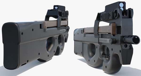 modelo 3d FN P90 Arma de defensa personal - TurboSquid 1187183