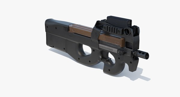 modelo 3d FN P90 Arma de defensa personal - TurboSquid 1187183