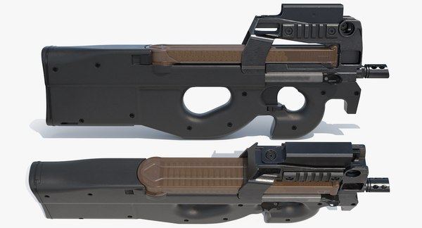 modelo 3d FN P90 Arma de defensa personal - TurboSquid 1187183