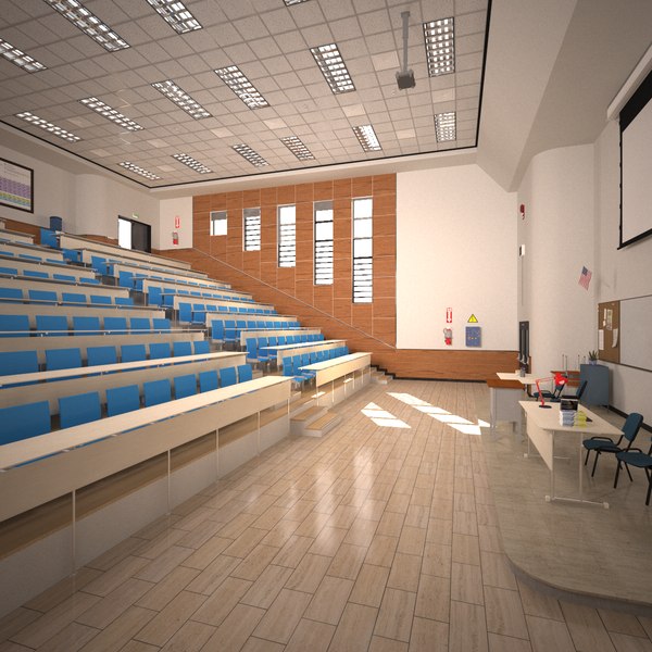 Classroom SketchUp Models for Download | TurboSquid