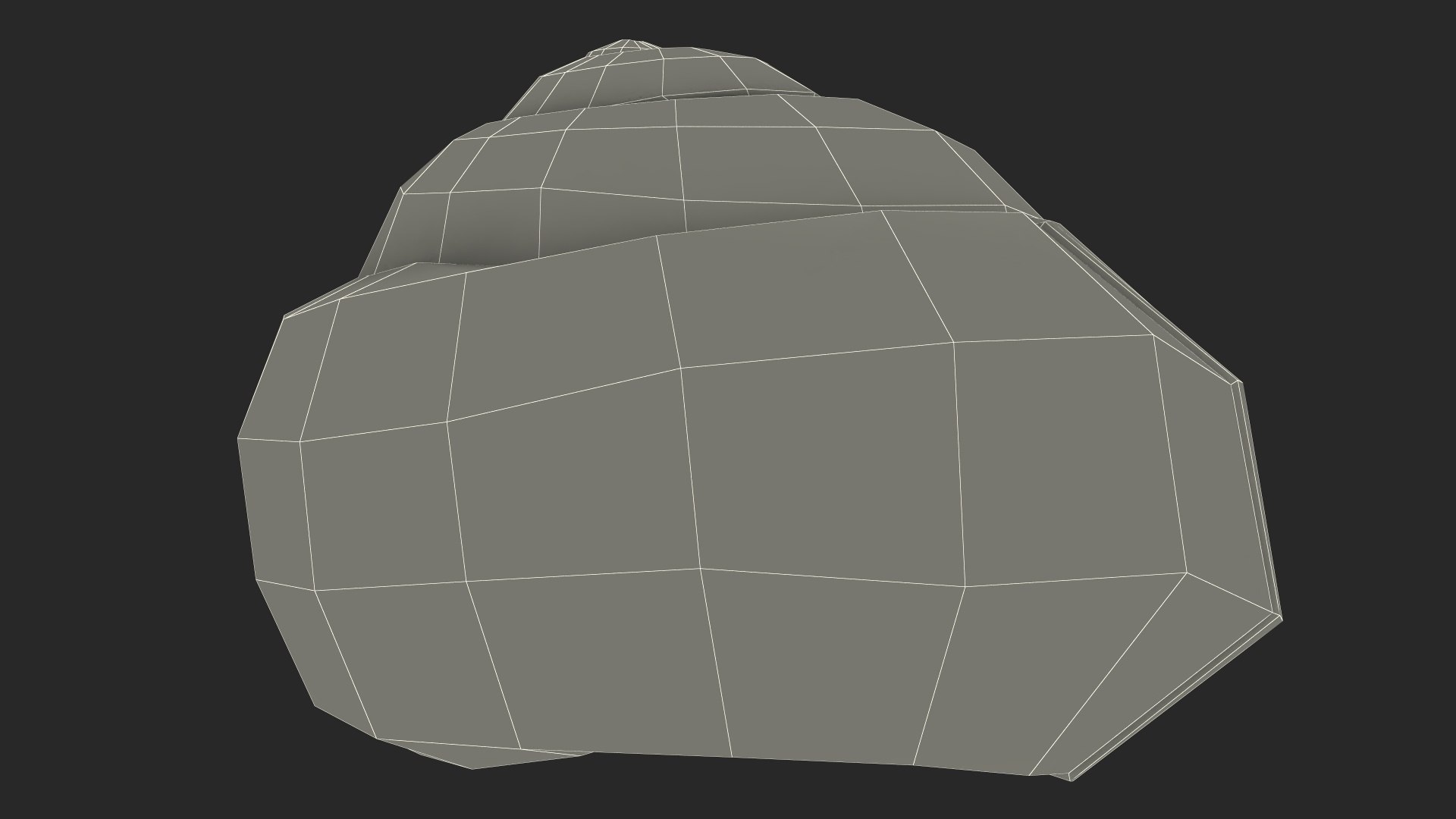 Realistic Snail Shell Model - TurboSquid 2237010