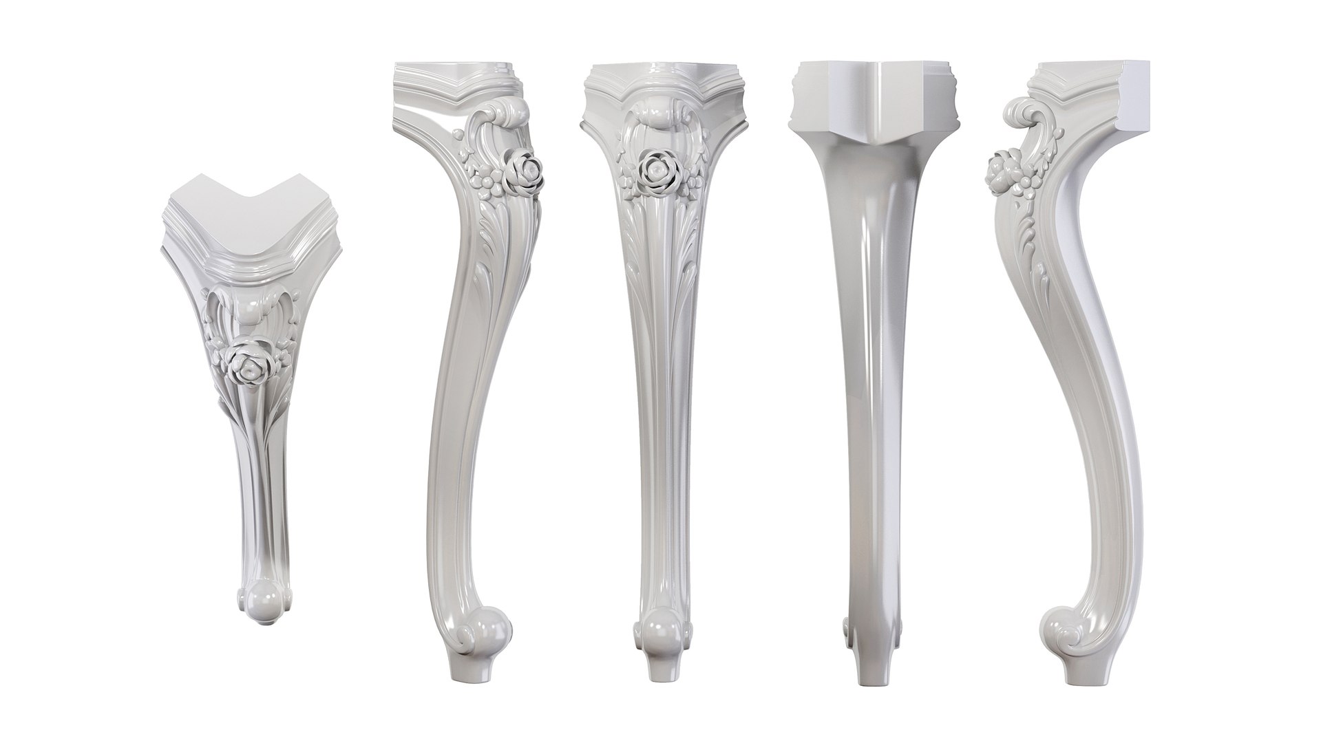 Classic Leg 078 3D Model - TurboSquid 2121137