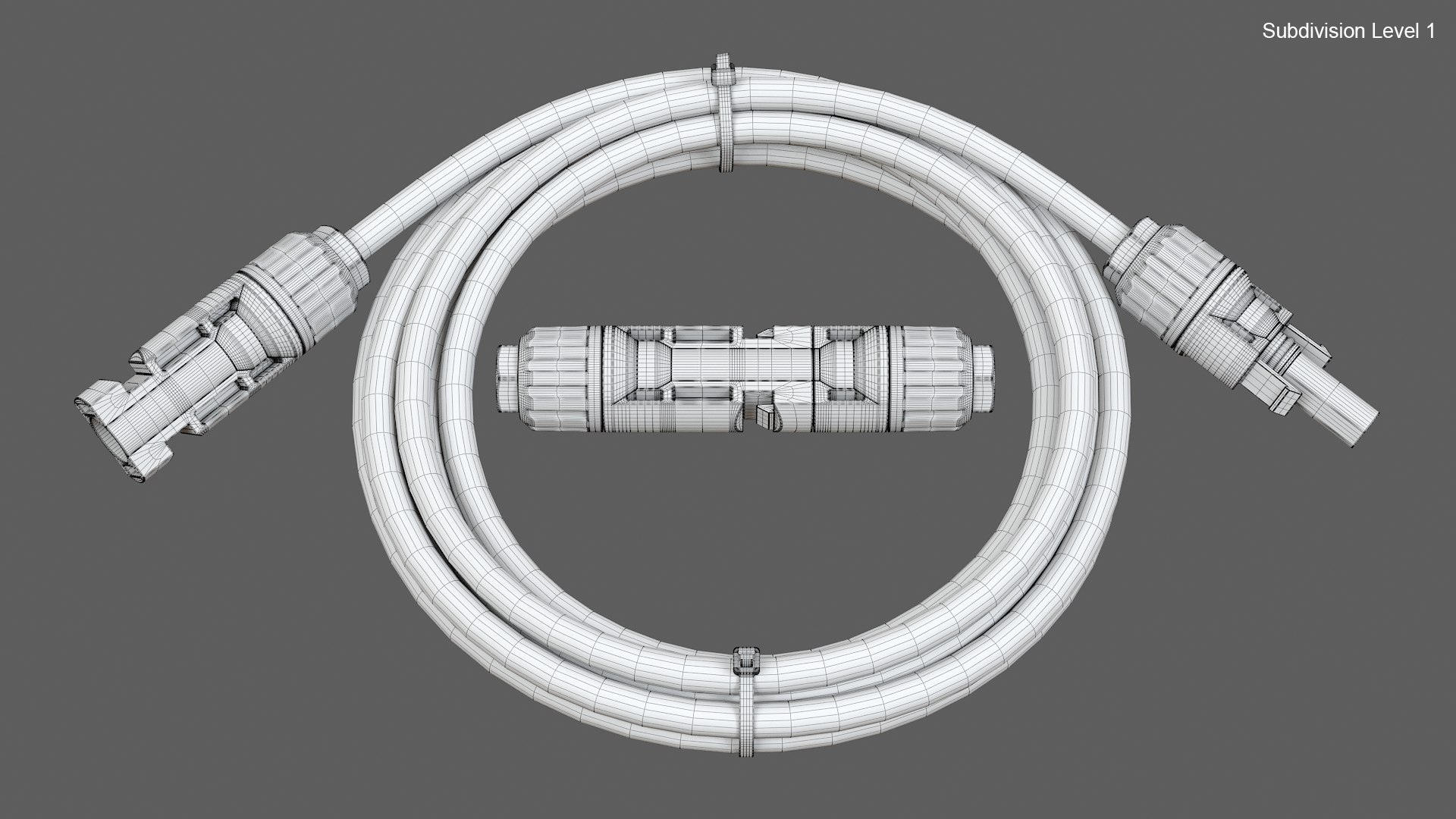 3D Solar Connectors 03 - TurboSquid 2029159