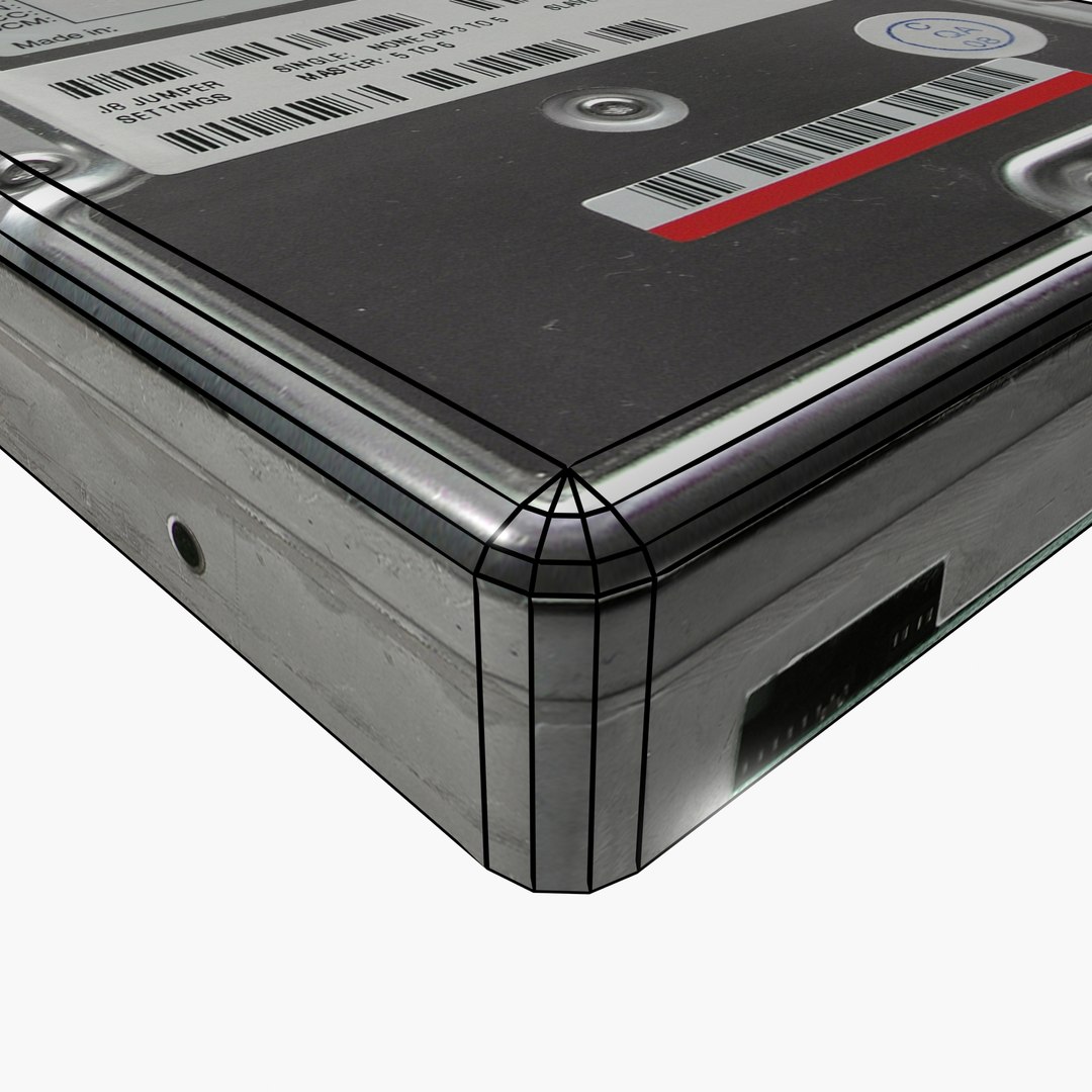 3d Model Of Hard Disk
