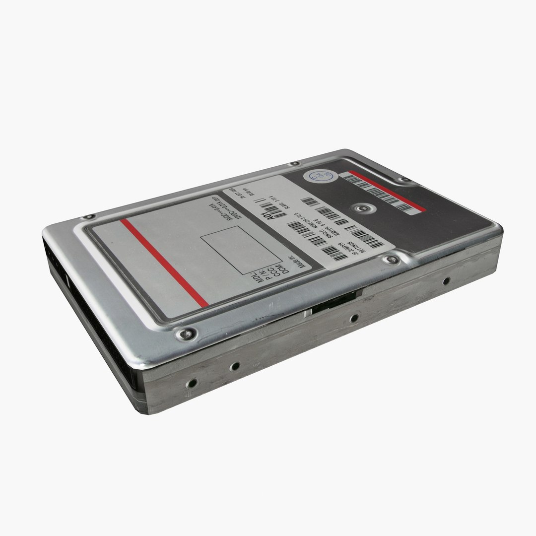 3d Model Of Hard Disk