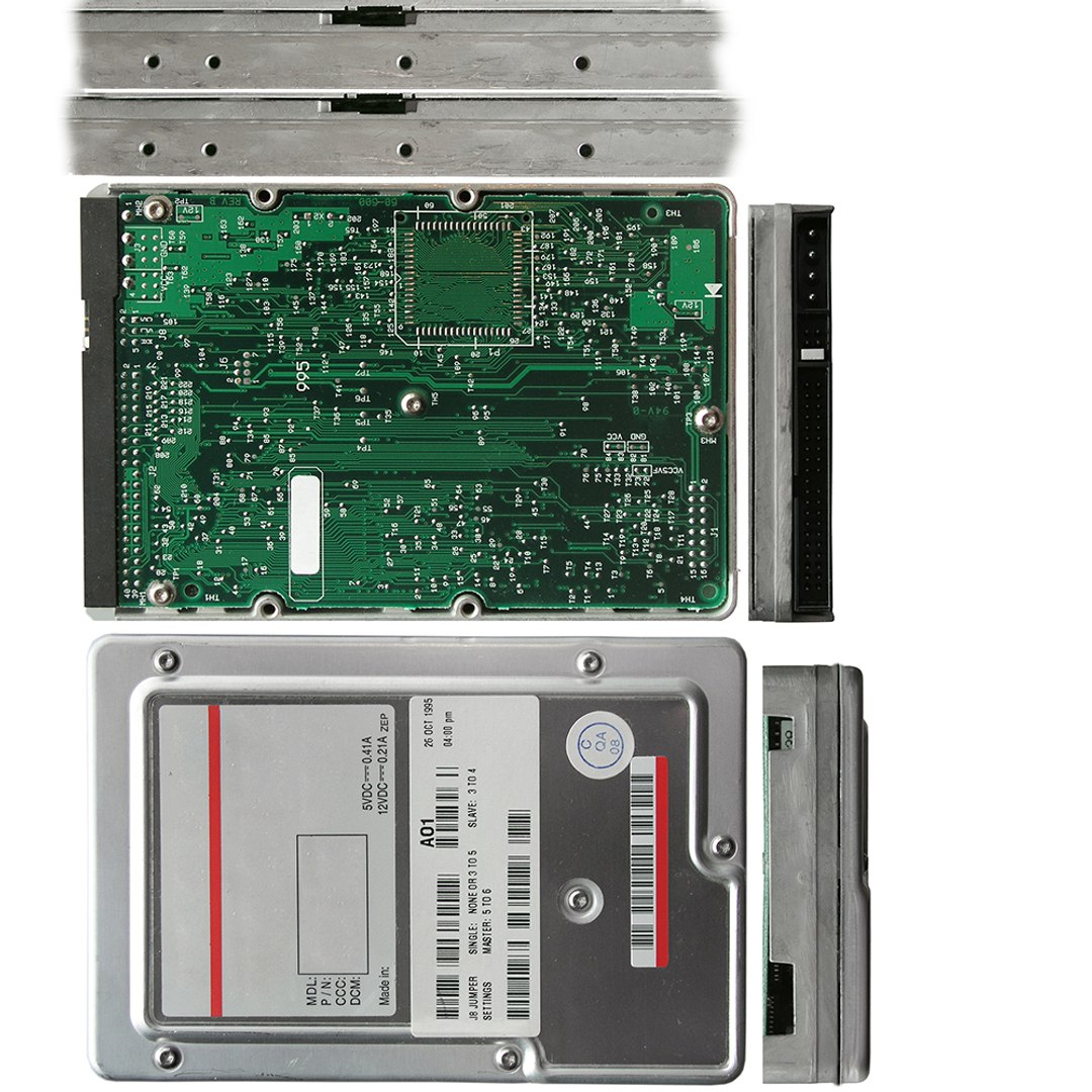 3d Model Of Hard Disk