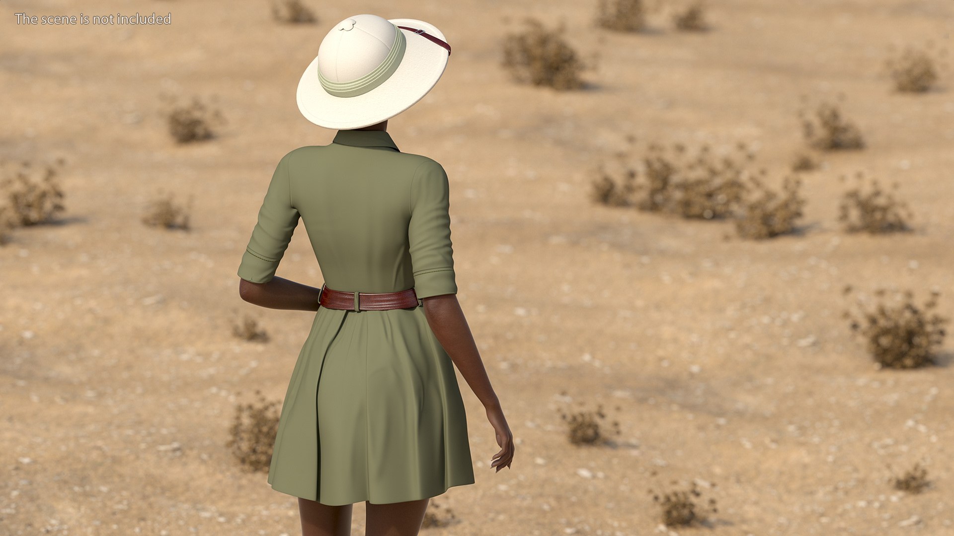 Free Dark Skin Black Woman 3D Model - TurboSquid 1656814