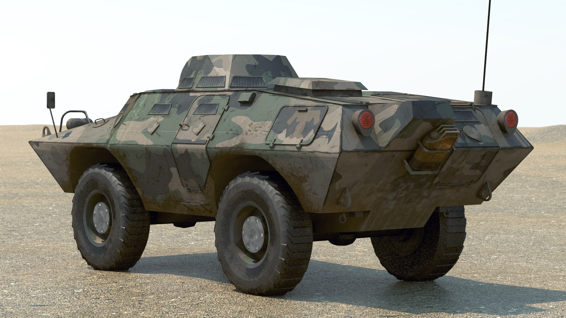 Cadillac Gage Commando Model - TurboSquid 1336281