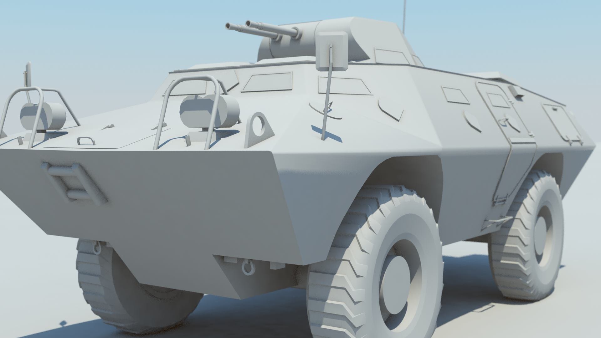 Cadillac Gage Commando Model - TurboSquid 1336281