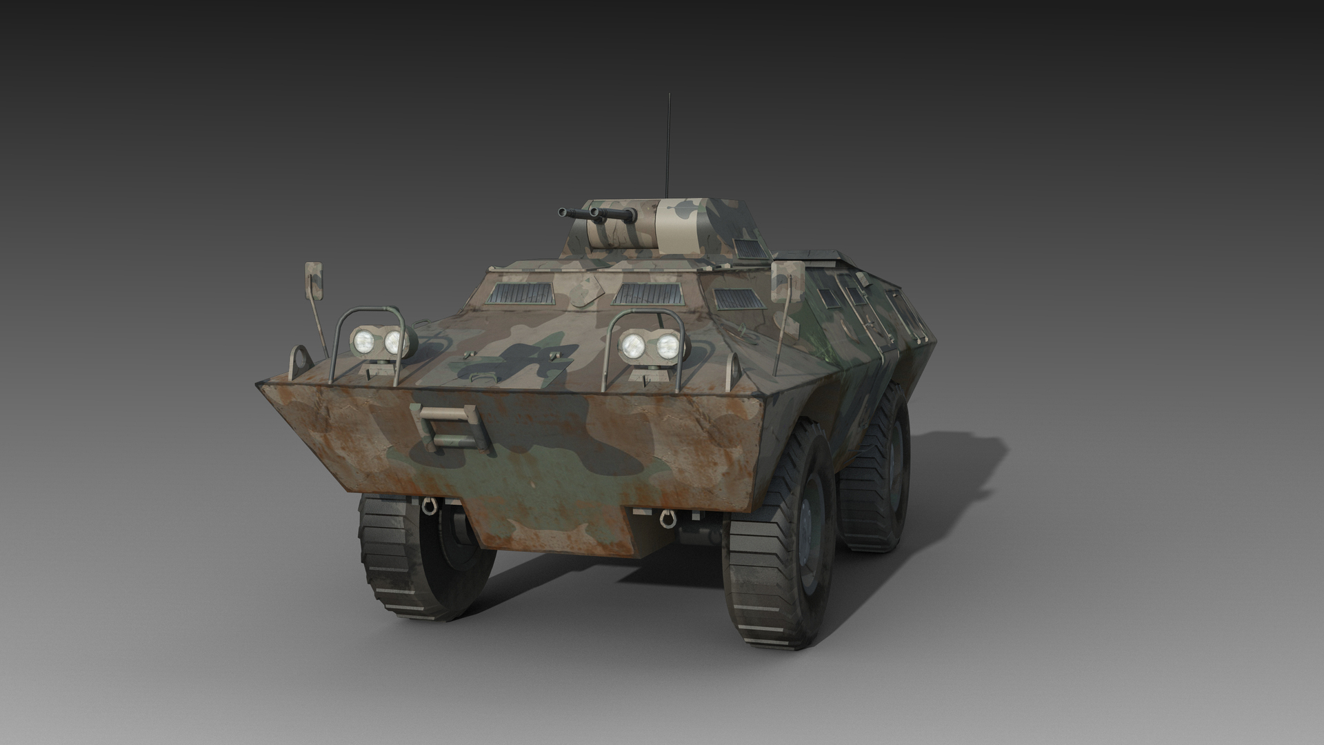 Cadillac Gage Commando Model - TurboSquid 1336281