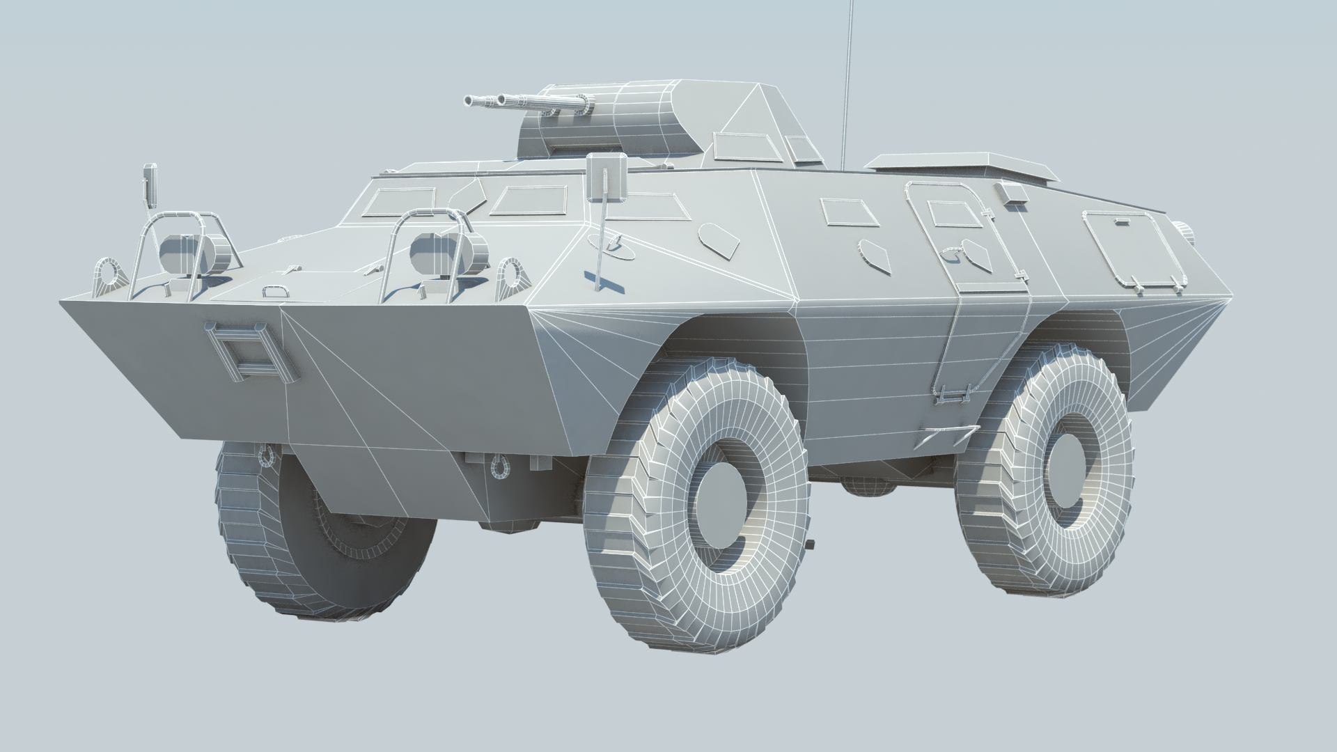 Cadillac Gage Commando Model - TurboSquid 1336281