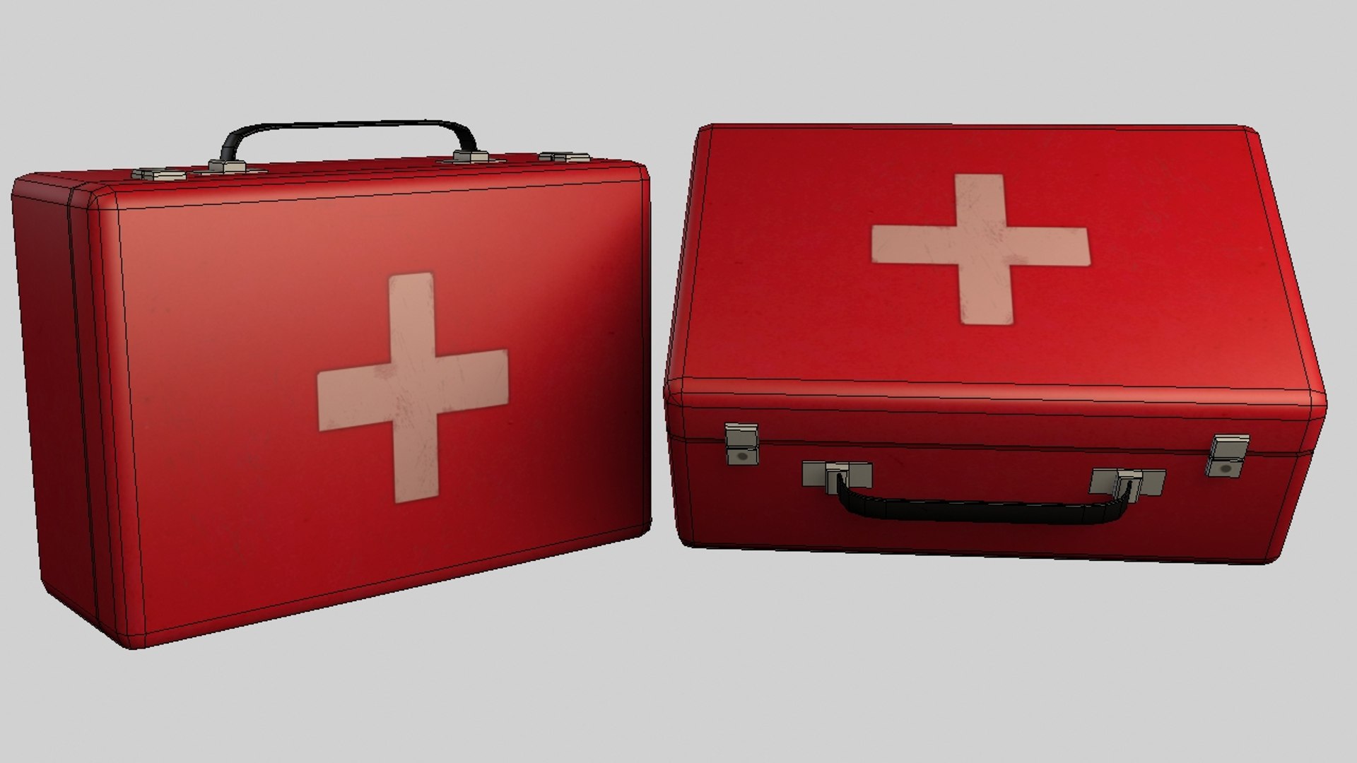 3d Medkit Med Kit Model
