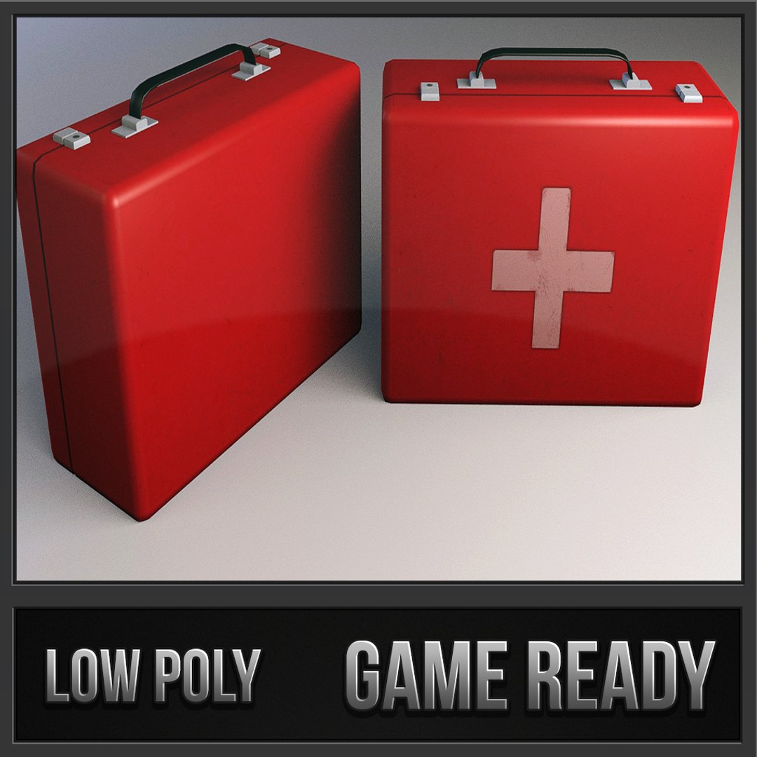 3d Medkit Med Kit Model