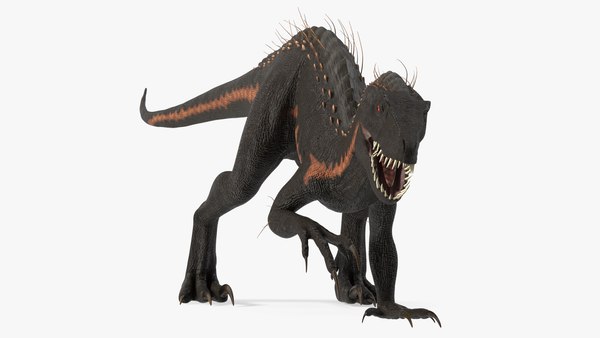 3D Indoraptor Crouching Pose model - TurboSquid 1884903