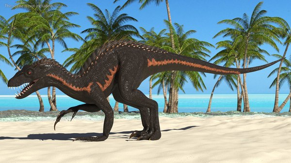 3D Indoraptor Crouching Pose model - TurboSquid 1884903