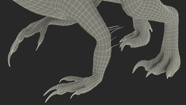 3D Indoraptor Crouching Pose model - TurboSquid 1884903