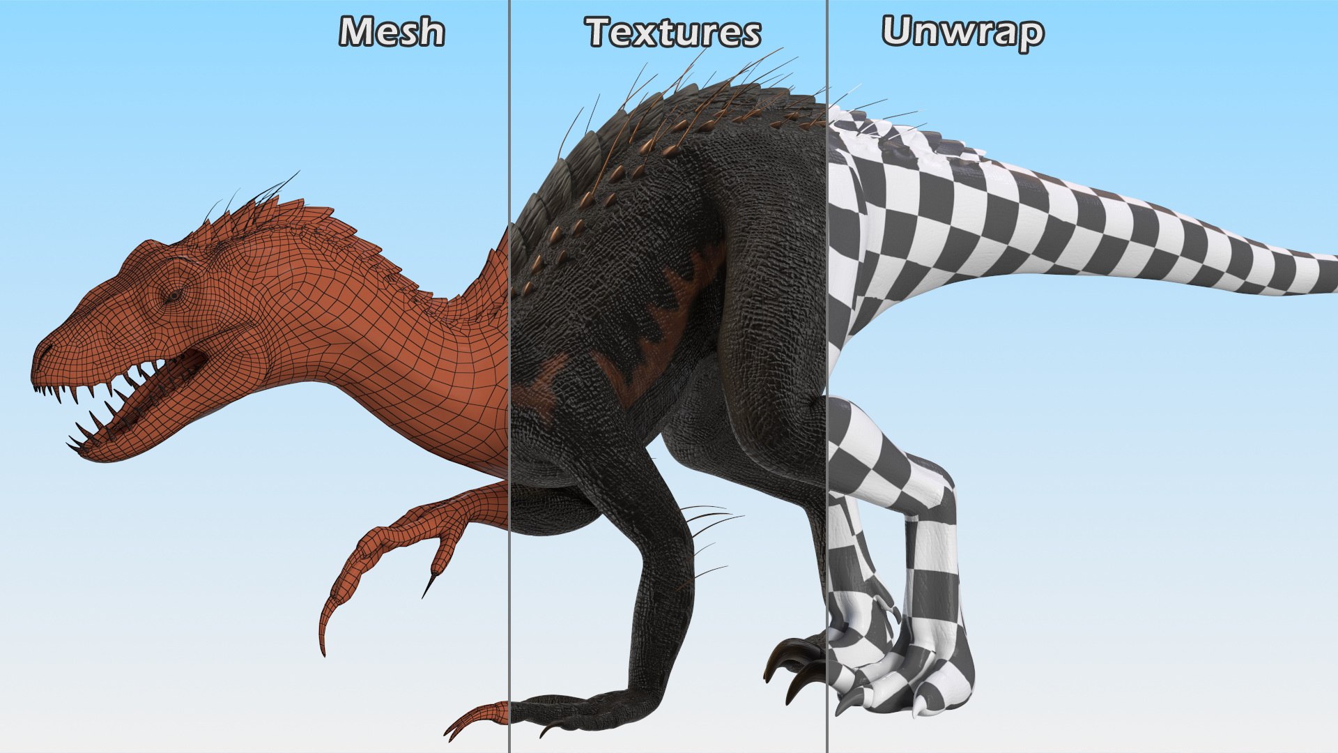 3D Indoraptor Crouching Pose Model - TurboSquid 1884903