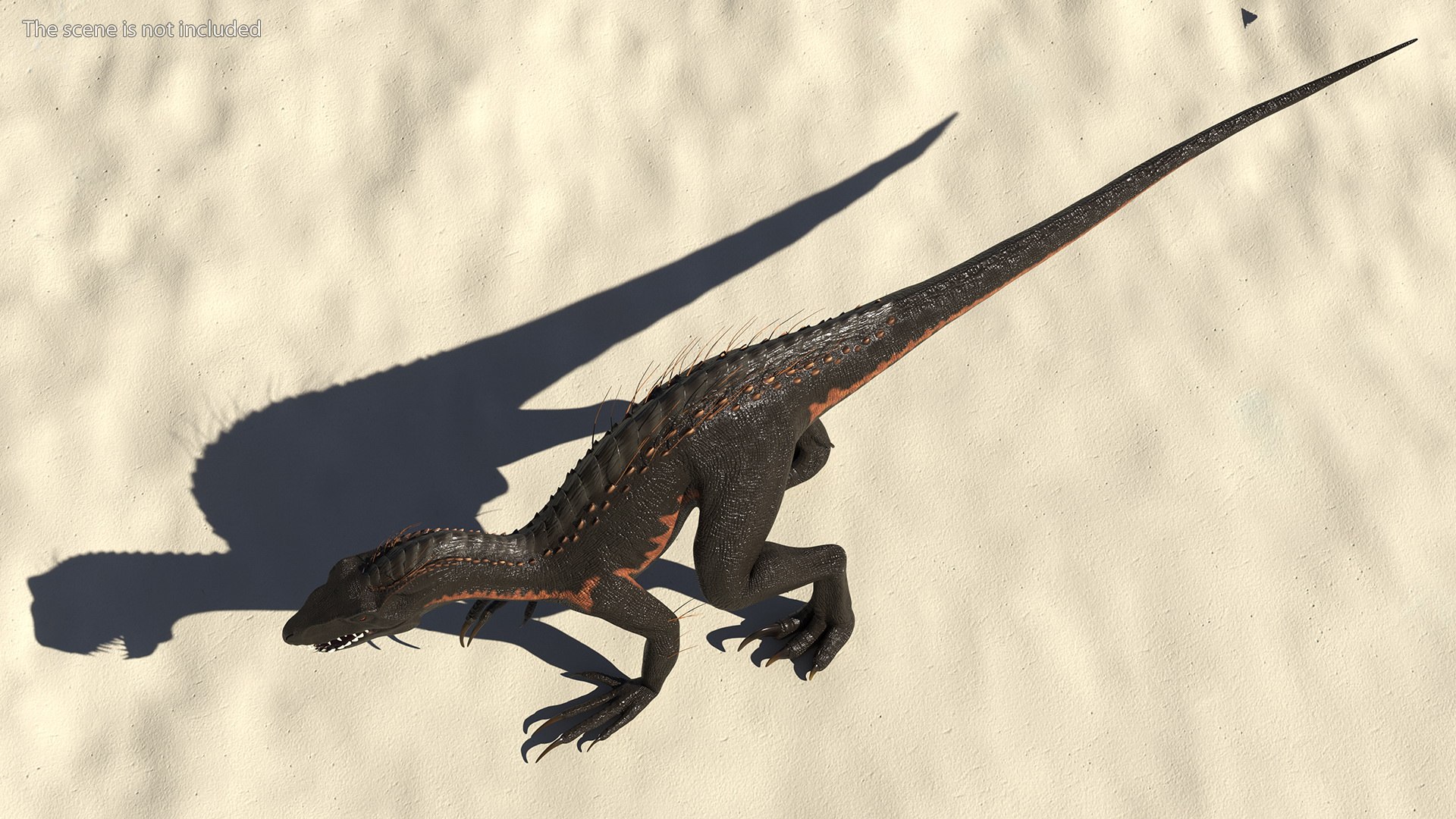 3D Indoraptor Crouching Pose Model - TurboSquid 1884903