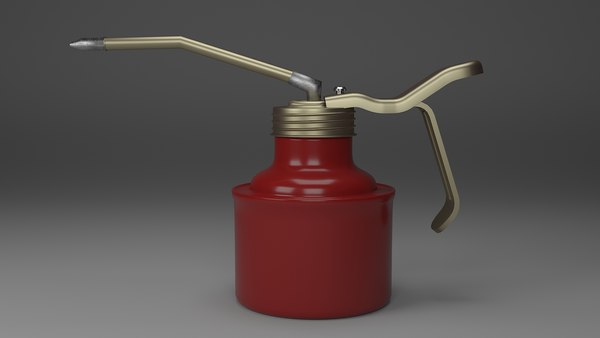 Metal oil can 3D - TurboSquid 2008774