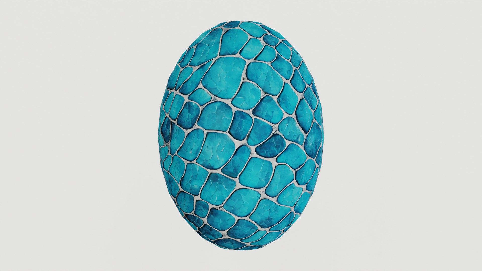 Lowpoly Ocean Dragon Egg Collection V2 3D Model - TurboSquid 2289110