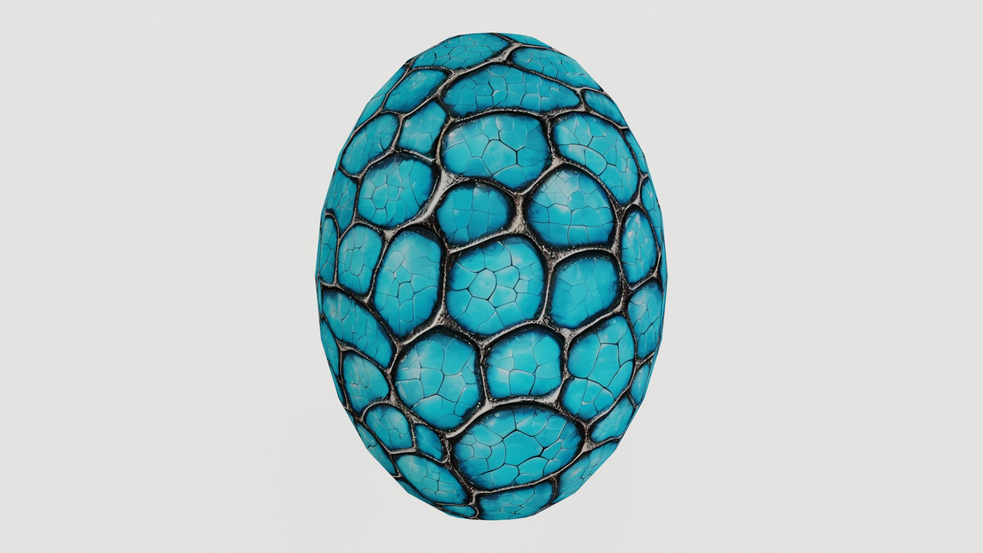 Lowpoly Ocean Dragon Egg Collection V2 3D Model - TurboSquid 2289110