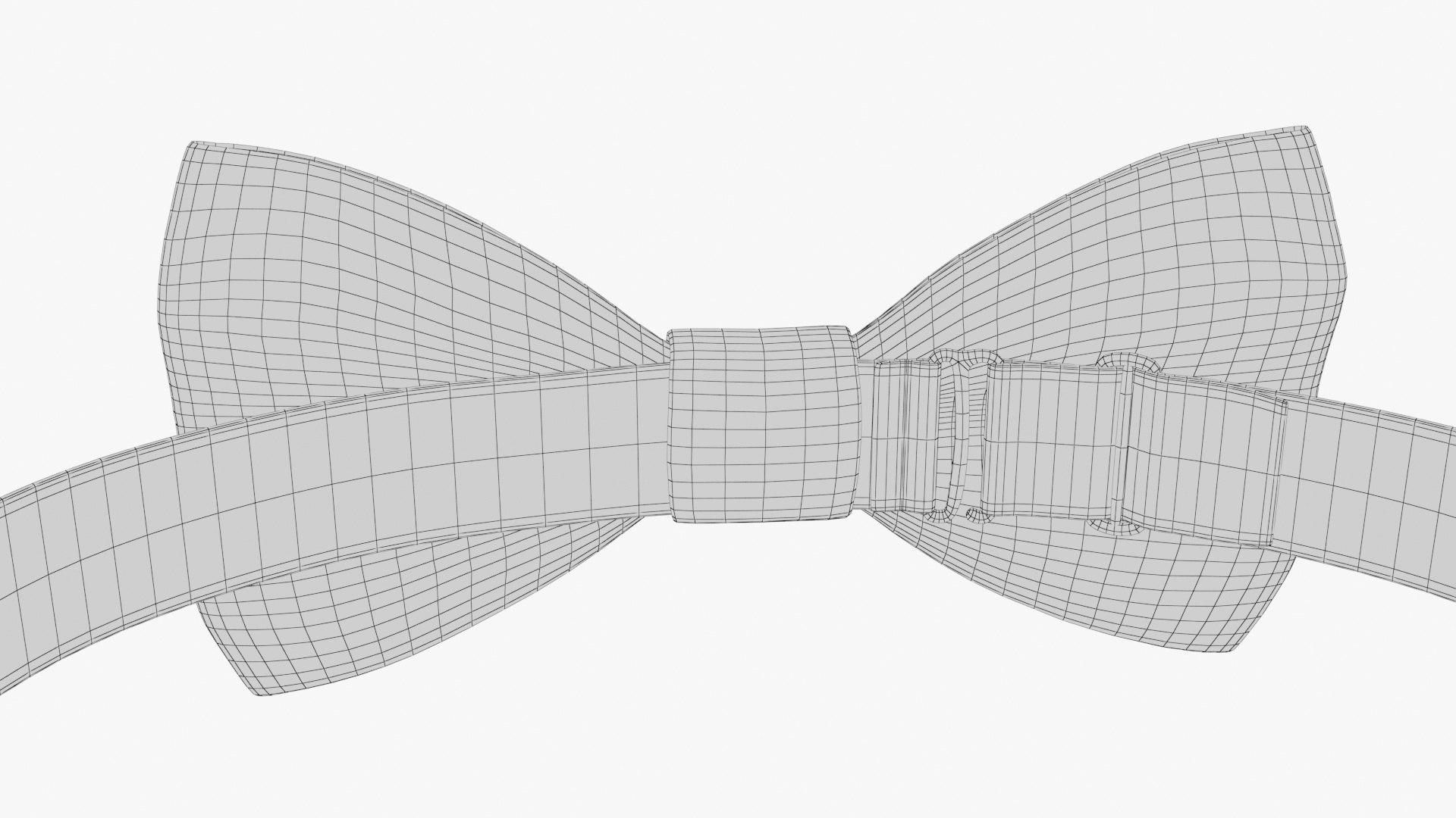 3D Realistic Bow Tie 02 Model - TurboSquid 1530039