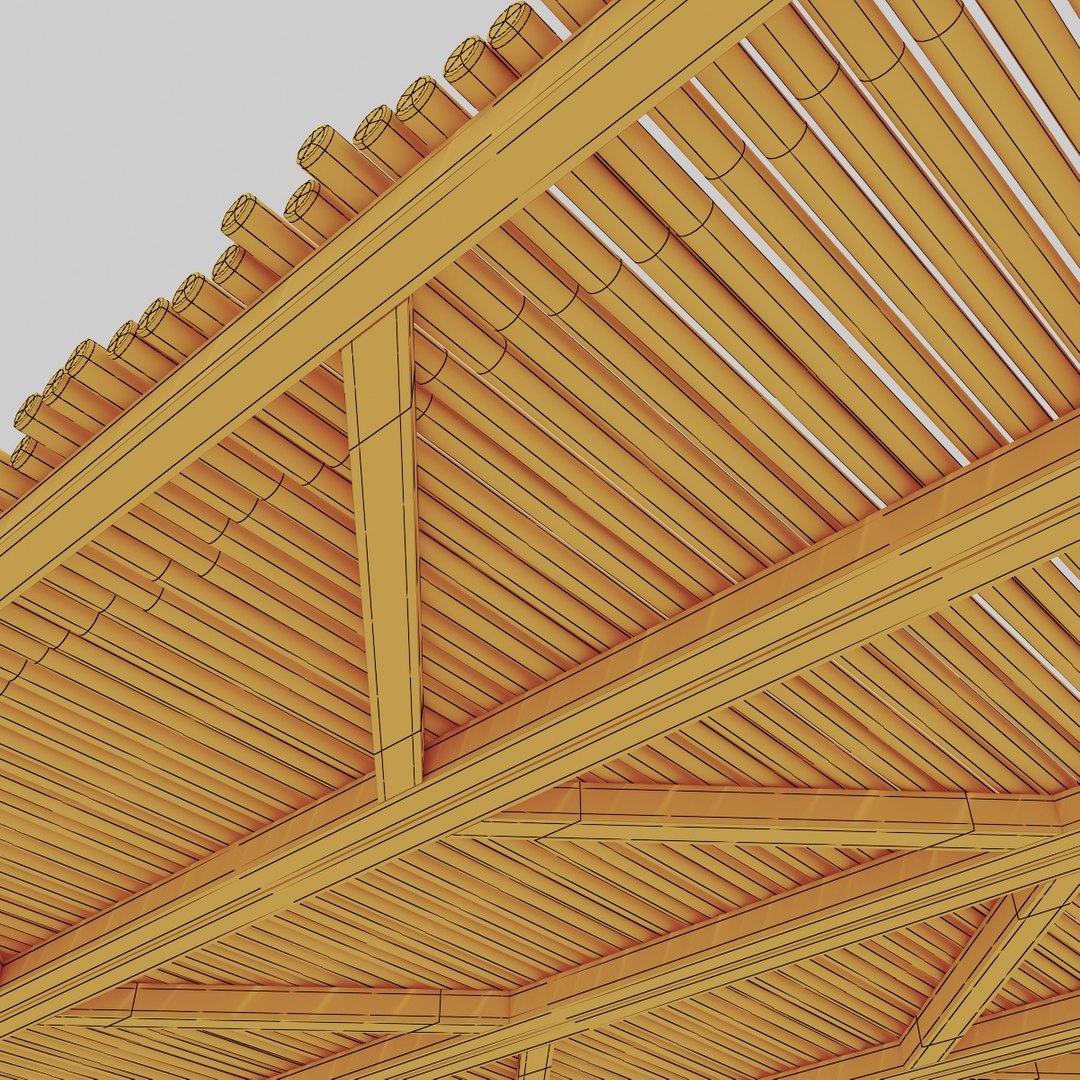 Ceiling Diagonal Branch Straight N1 3D Model - TurboSquid 1791755