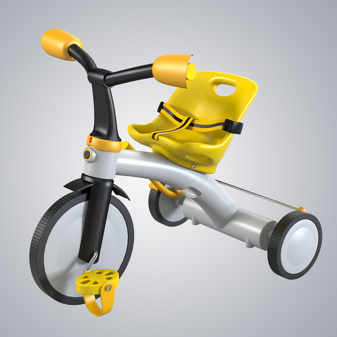 3d 3ds trike toy