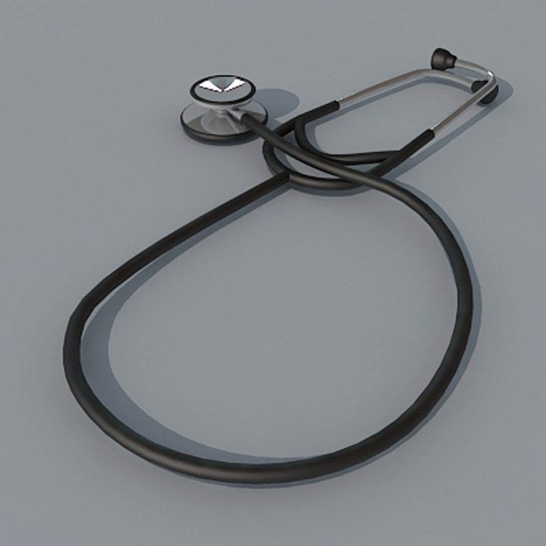 3d Stethoscope Model