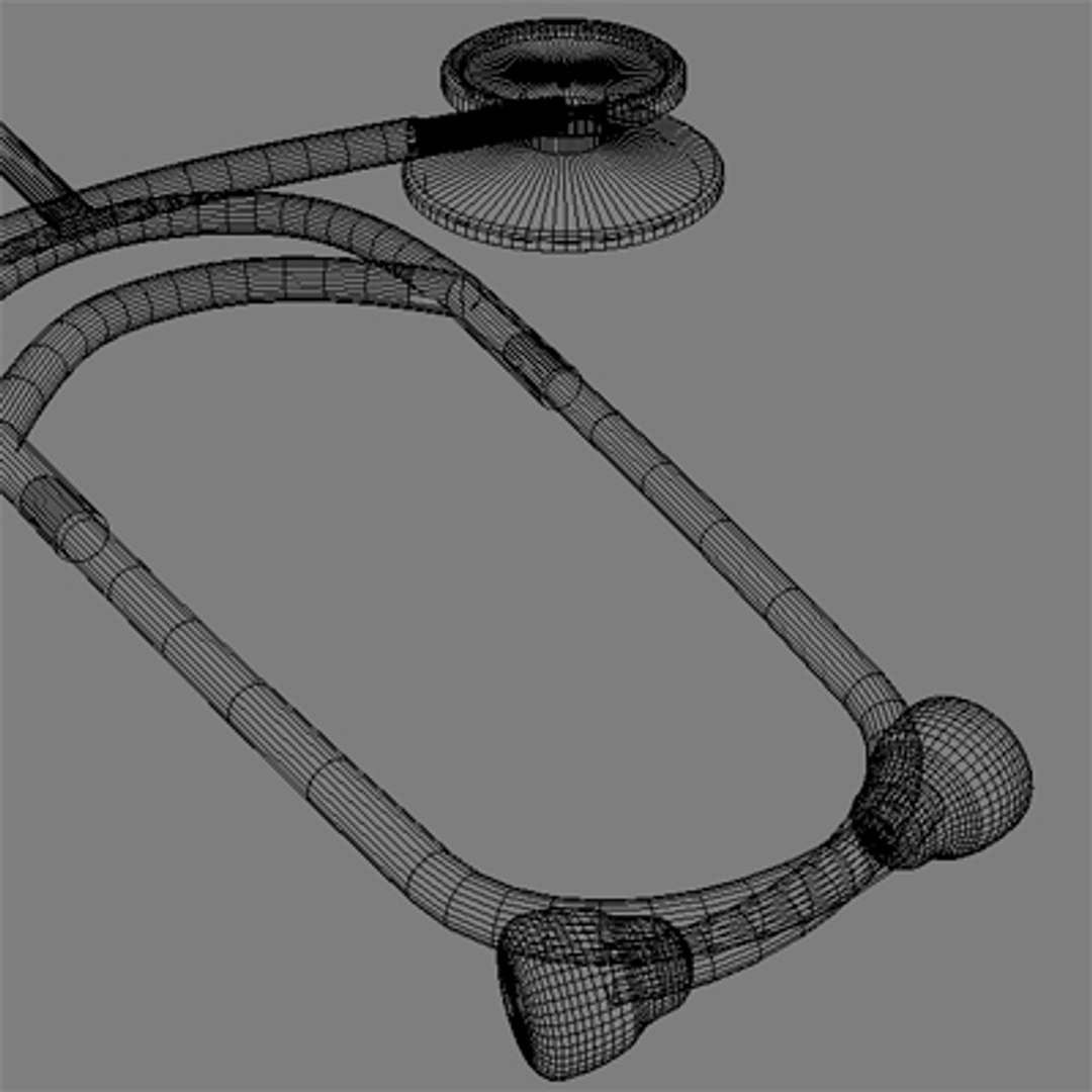3d Stethoscope Model