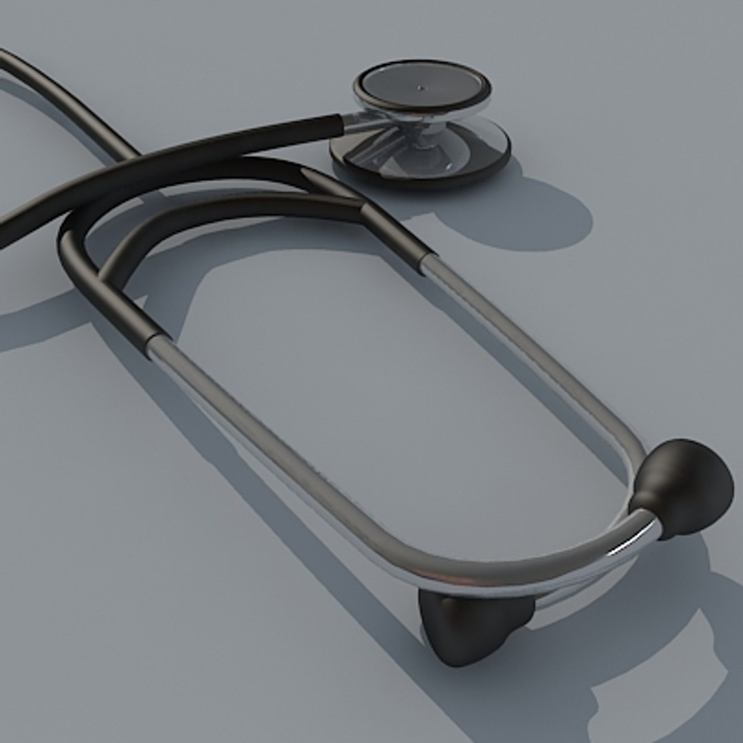 3d Stethoscope Model