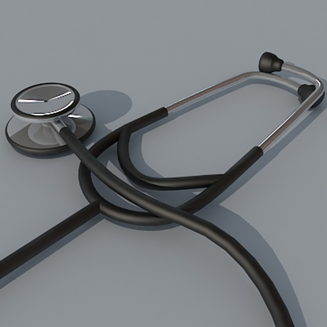 3d Stethoscope Model