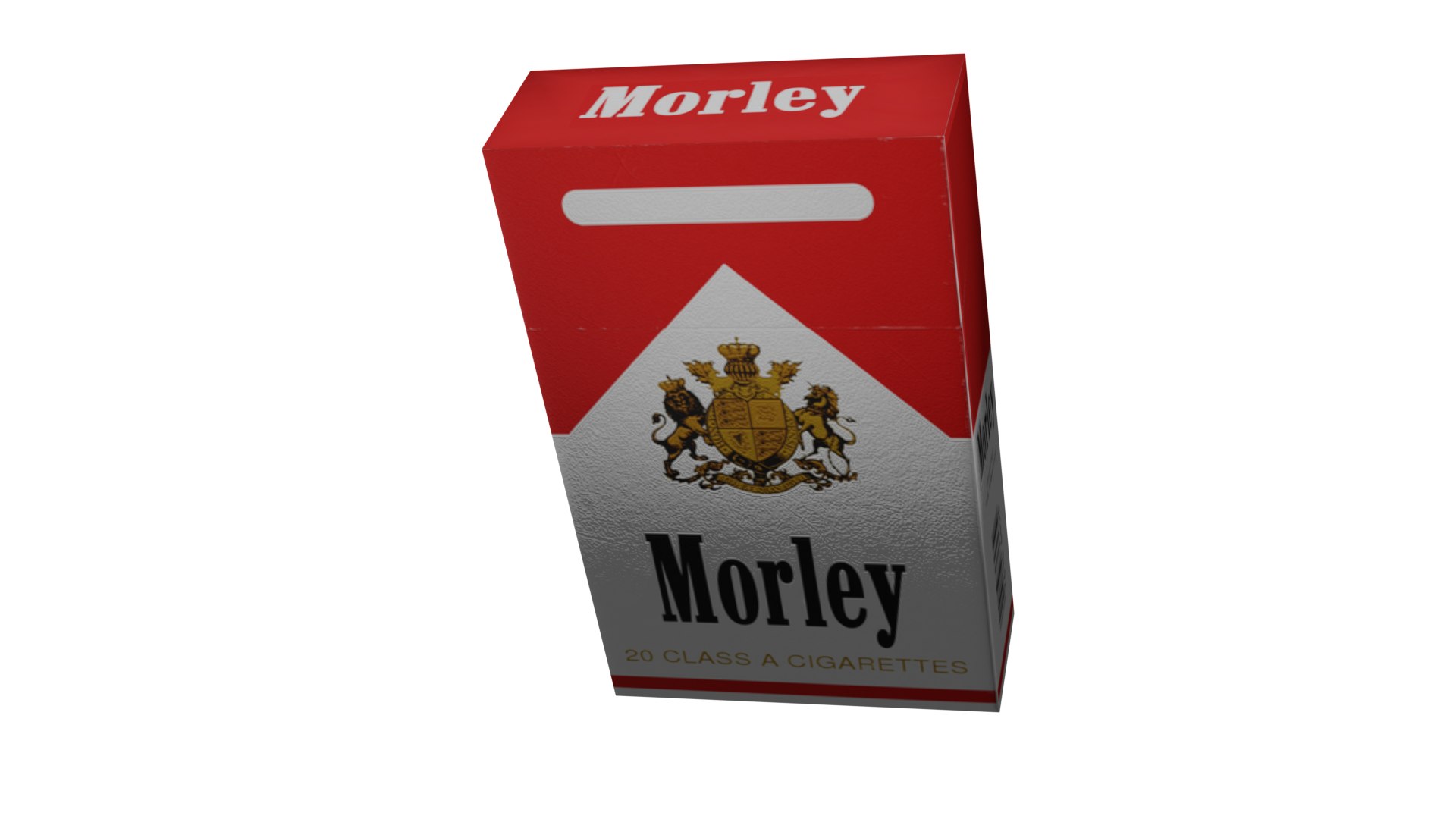 Free 3D Morley Cigarettes Pack Model - TurboSquid 1981546