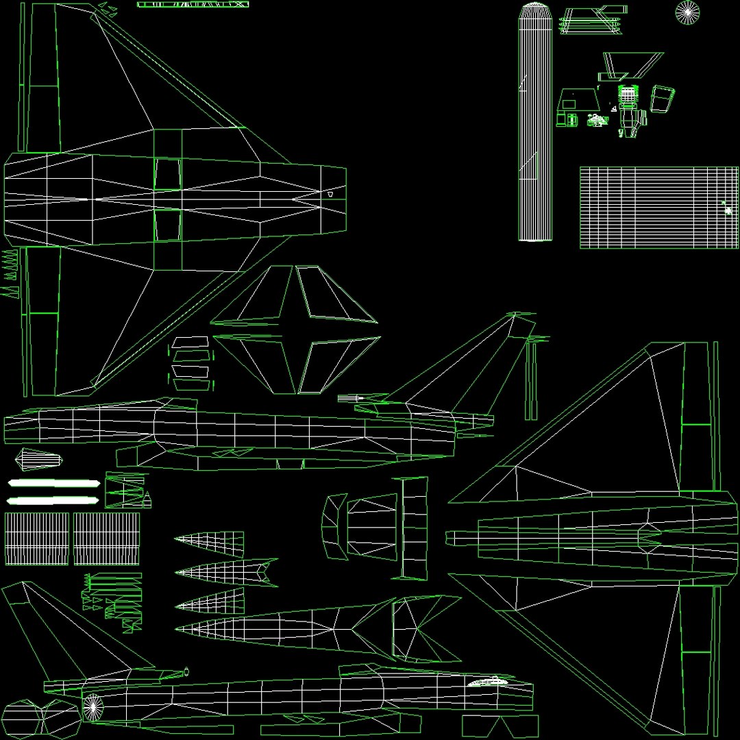 3d model typhoon fighter jet raf
