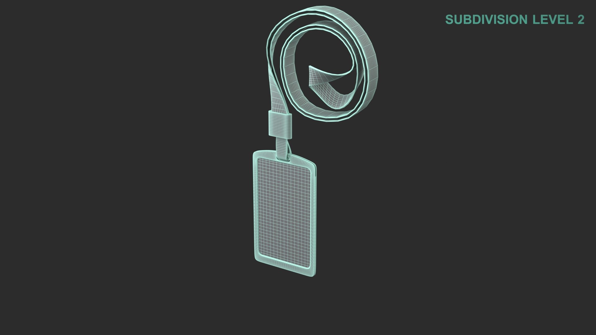 ID Badge 3D Model - TurboSquid 1829678