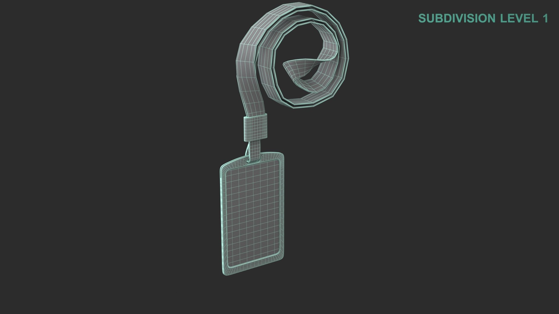 ID Badge 3D Model - TurboSquid 1829678